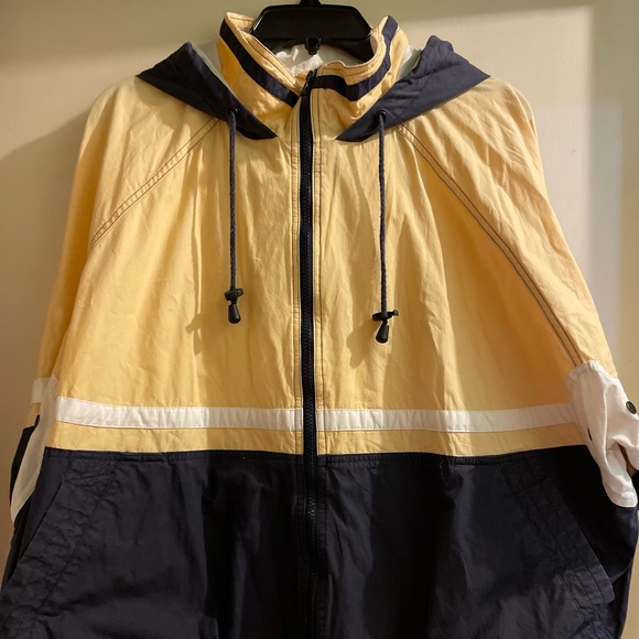 Gant | Jackets & Coats | Mens Vintage Gant Jacket Xl Blue Yellow Zip ...
